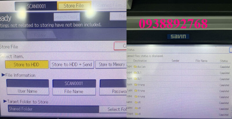 Hướng dẫn cài scan folder photocopy RICOH - Photocopy LINH DƯƠNG