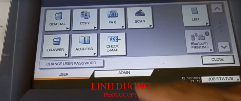 Cách lấy file scan từ máy photocopy Toshiba chi tiết