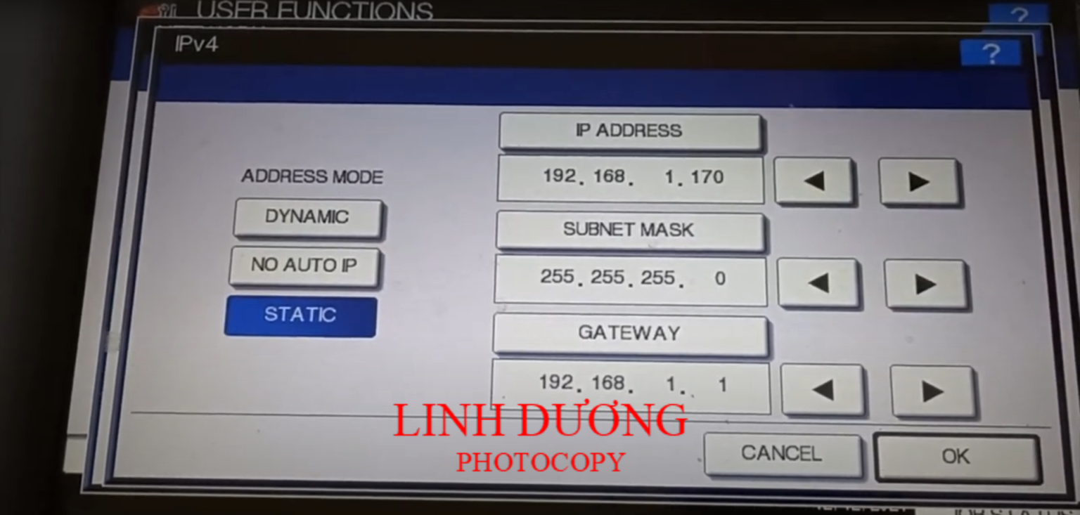 Cách lấy file scan từ máy photocopy Toshiba chi tiết